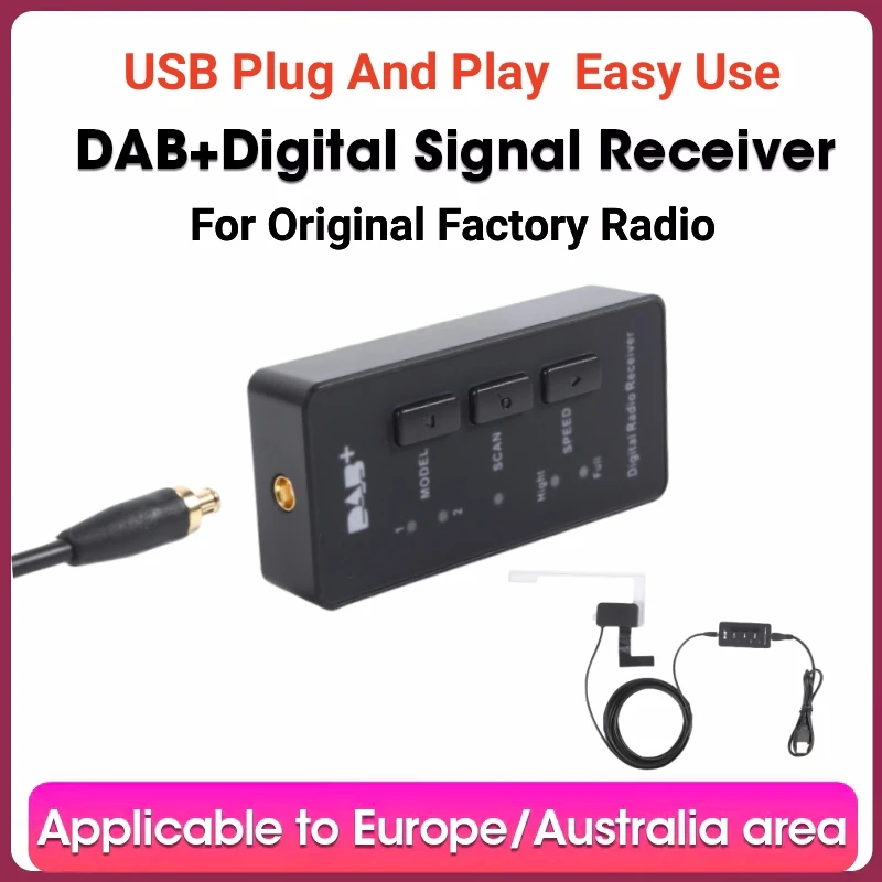 Digitale Dab + Radio Tuner Ontvanger Stick Voor Originele Fabriek Radio ...