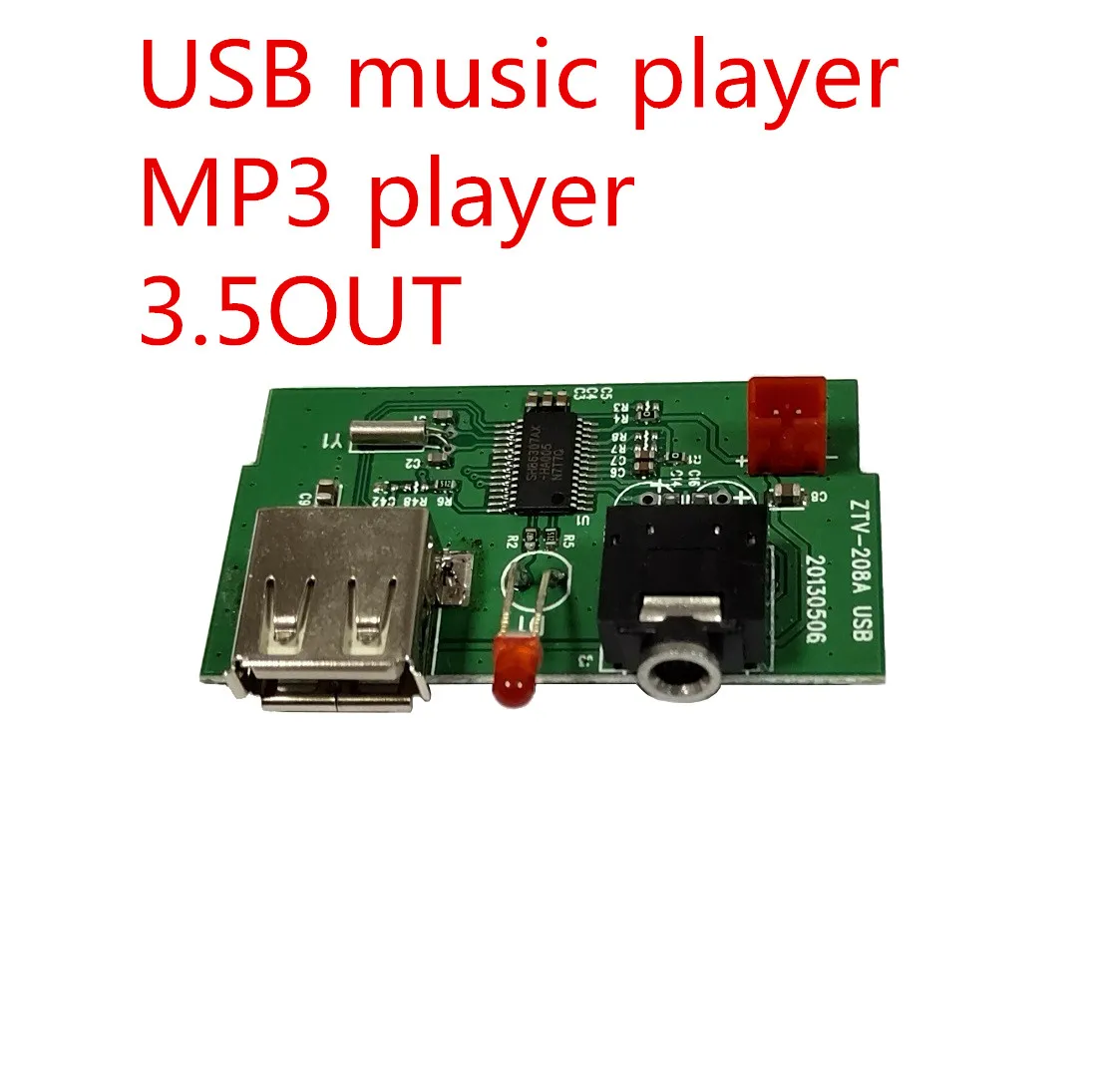 Usb Player Mp3 Decoding Board 3.5out Music Decoder Mp3 Usb Module ...