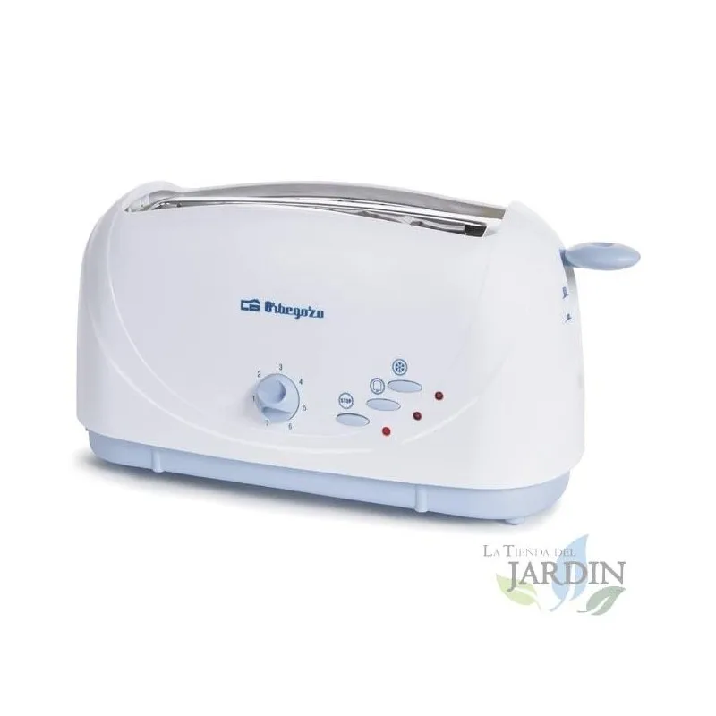 Toaster-double-slot-long-Orbegozo-Defrost-function-Overheating-function ...