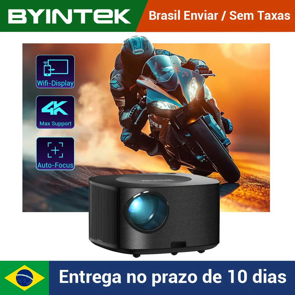 BYINTEK-X30-Projetor-Full-HD-1080P-1080P-Licenciado-Netflix-Sistema-de ...
