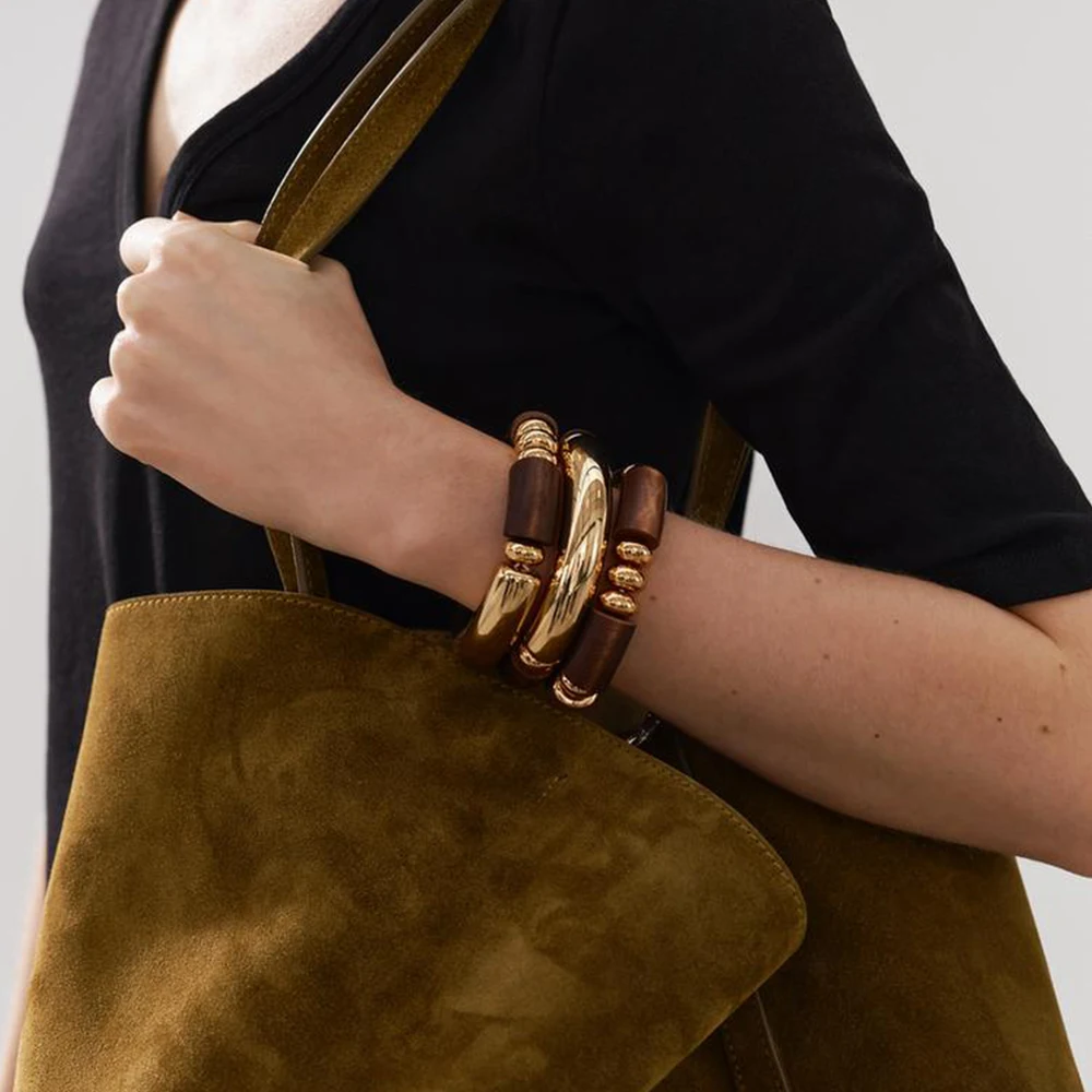 ZAA-Ensemble-de-bracelets-et-de-colliers-en-bois-lastique-pour-femmes ...