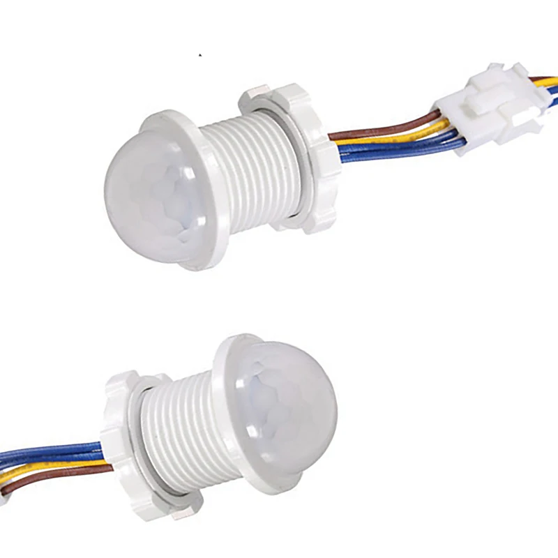 110/220v Mini Sensor Motion Switch Led Sensitive Night Light Home ...