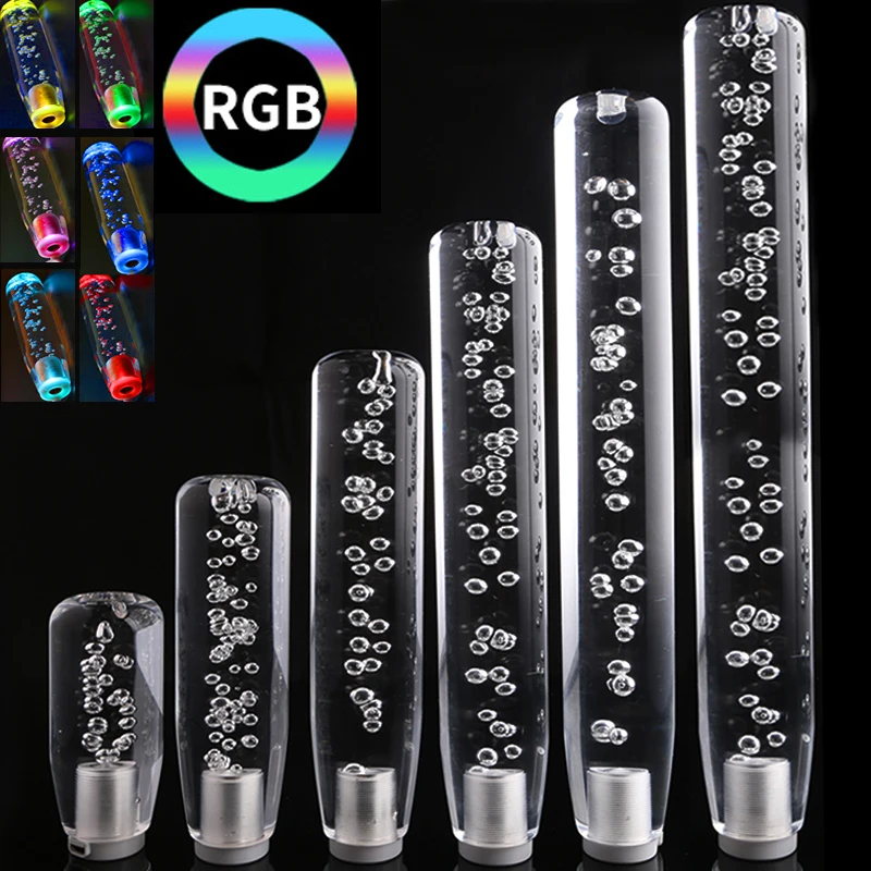 Universal-RGB-Shift-Knob-Stick-with-LED-Light-Crystal-Manual ...