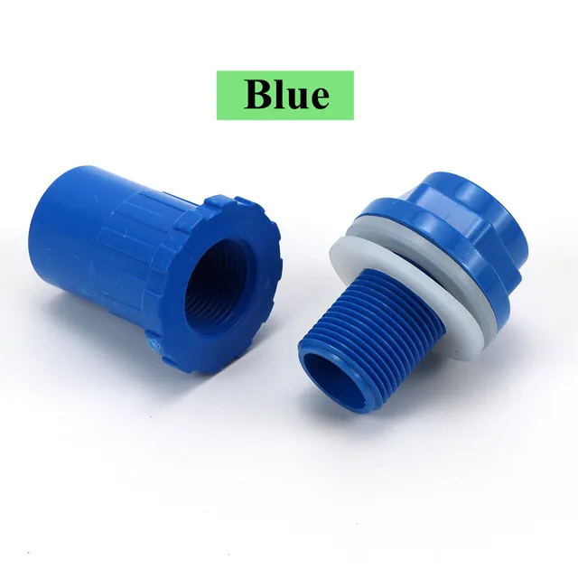 I.D20~50mm Aquarium Straight Drainage Connector Fish Tank Thickness ...