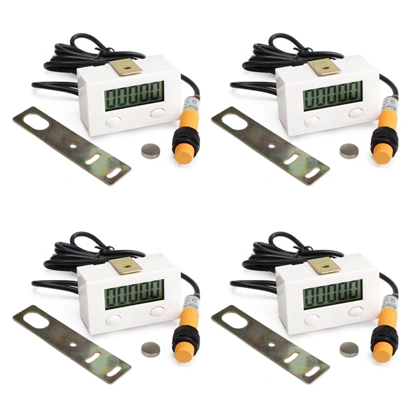 4X-0-99999-LCD-Digital-Display-Electronic-Counter-Punch-Magnetic ...