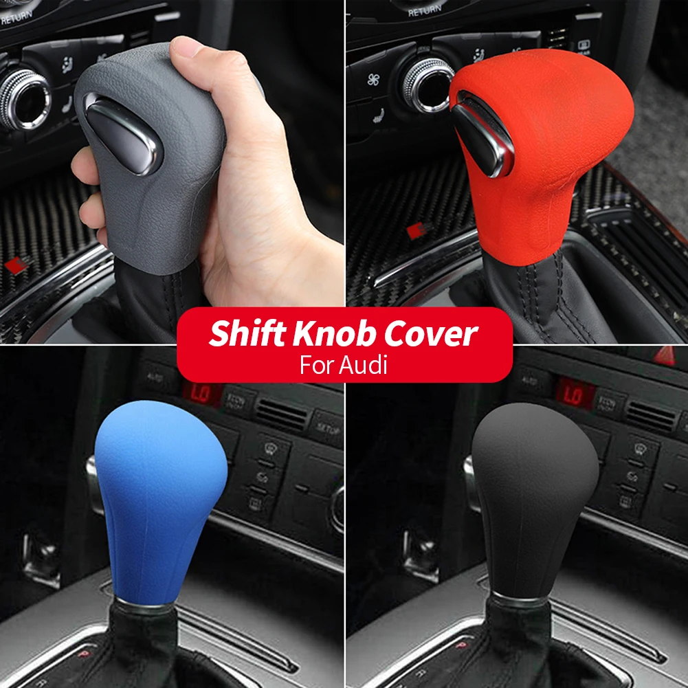 Silicone-Car-Case-Gear-Head-Shift-Collars-Shift-Knob-Grips-Cover-Shift ...