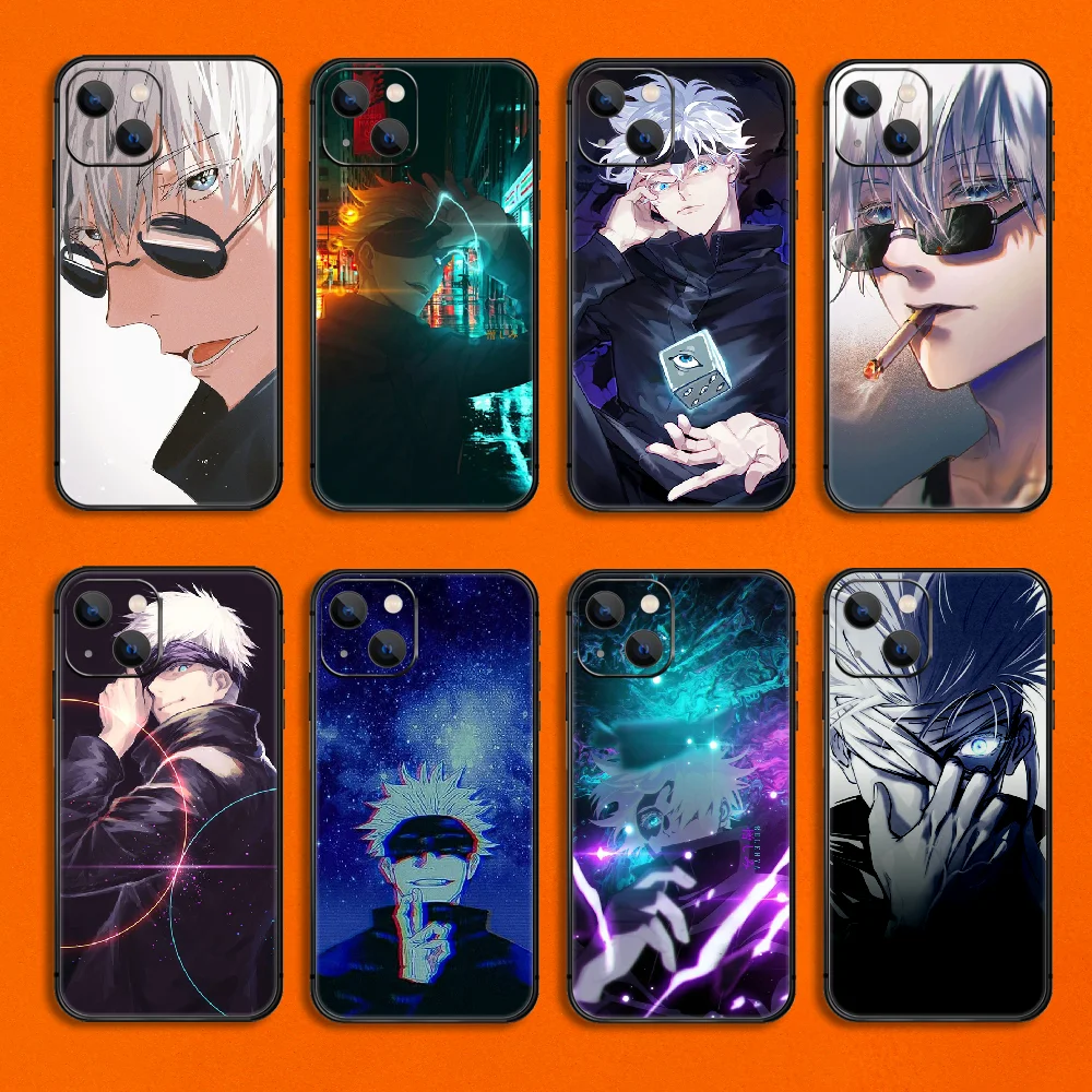Saturo Gojo Jujutsu Kaisen Phone Case Cover For Iphone 6 6S 7 8 11 12 ...
