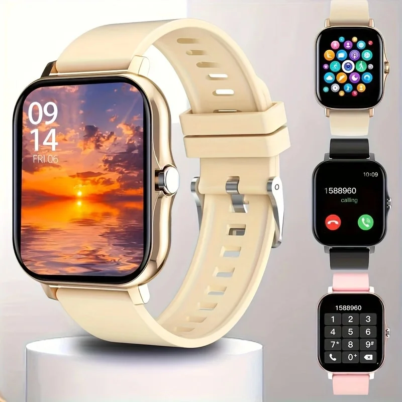 Smart Watch, Wireless Call/Dial, Multiple APP Reminders, Suitable for ...