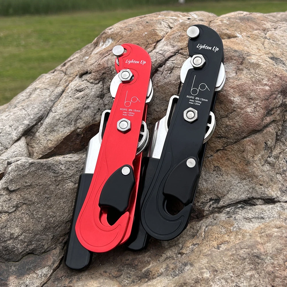 Lighten Up Professional Outdoor Rock Climbing Descent device STOP ...