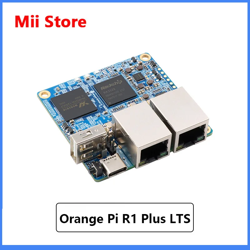 Orange Pi R1 Plus LTS 1GB RAM, Uses Rockchip RK3328,Open Source Single Board Computer, Run ...