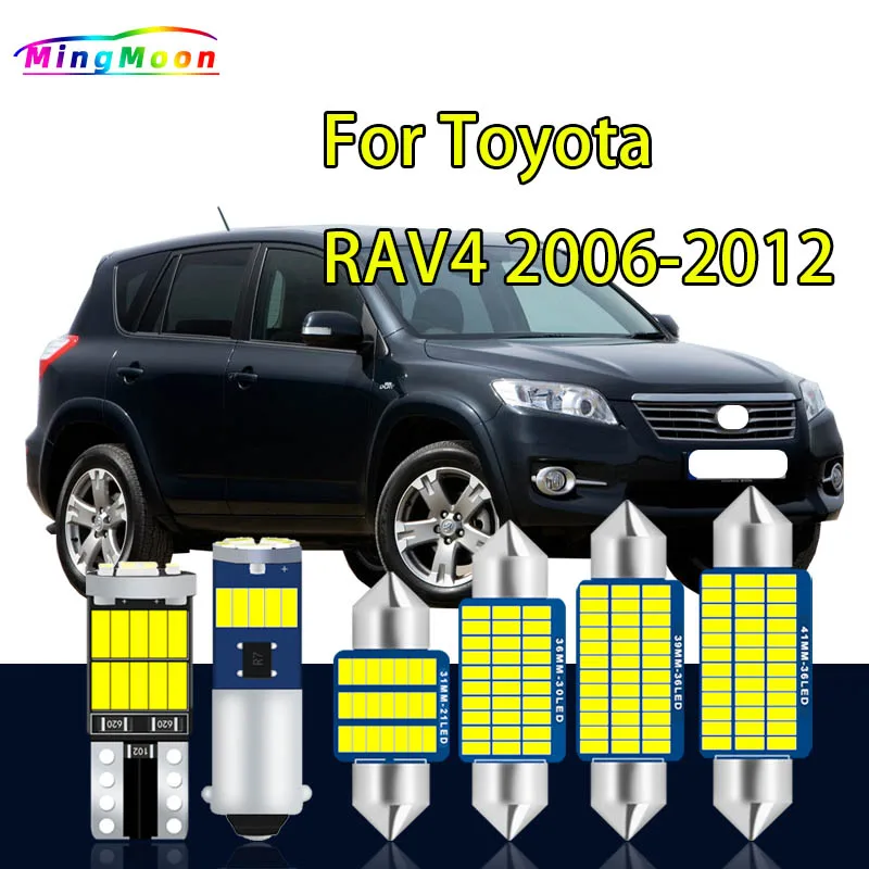 10Pcs LED Interior Light Kit For 2006 2007 2008 2009 2010 2011 2012 ...