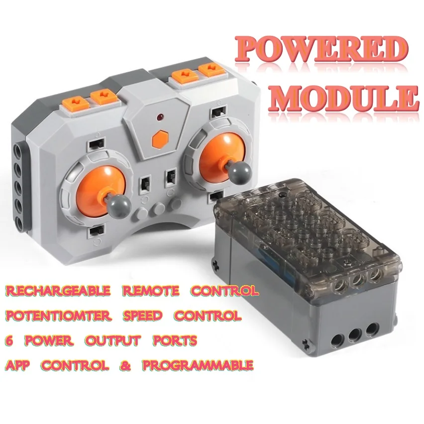 Technical-Building-Block-Parts-Powered-Module-2-4-6-Channels ...