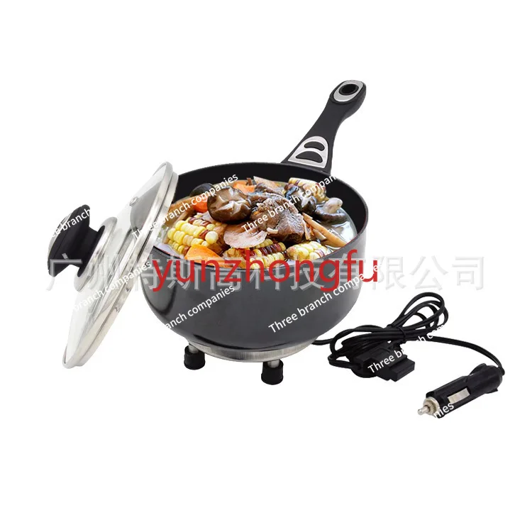 New-Upgrade-165w-12V-Dc-Saucepan-Electric-Frying-Pan-12V-24V-Outdoor ...