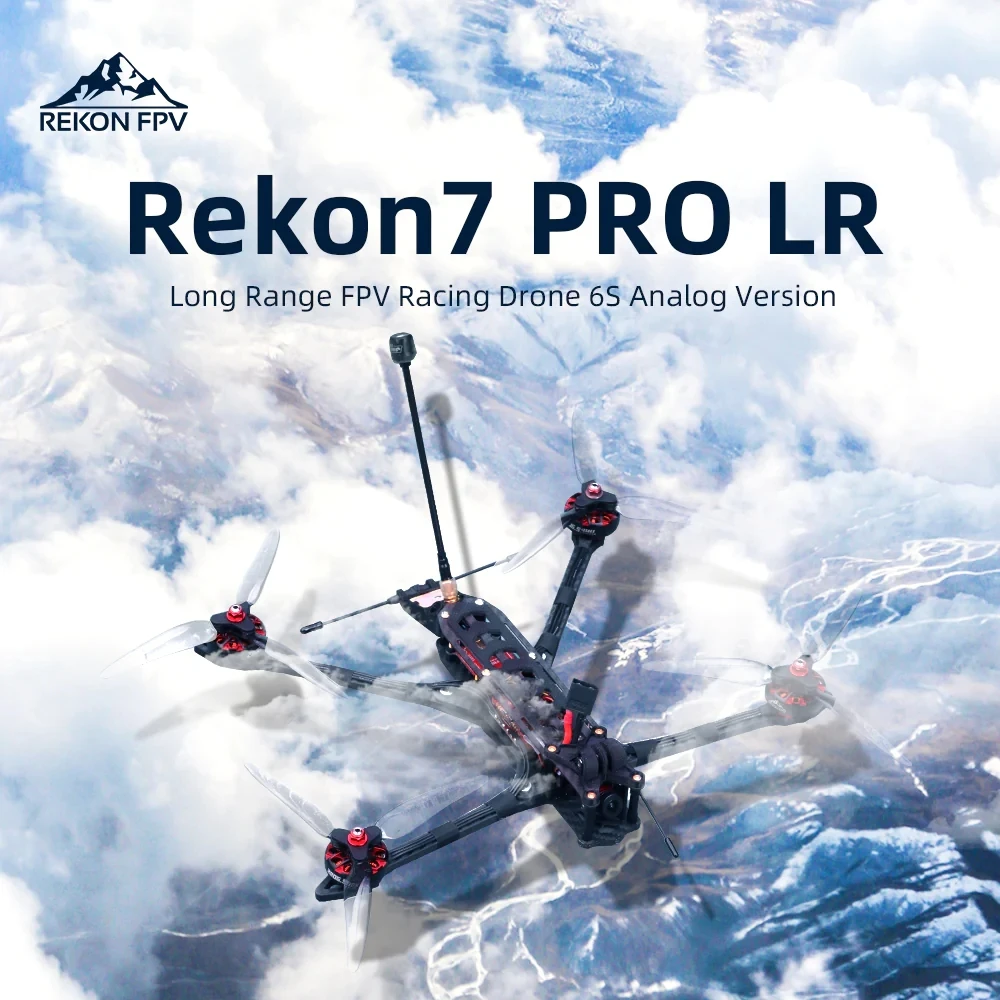 HGLRC-Rekon-7-PRO-Long-Range-6S-Analog-FPV-Drone-W-Zeus-F722-BLHELIS ...