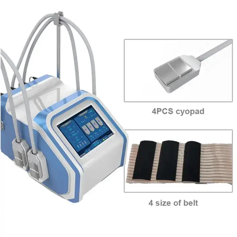 Portable Cryo Fat Freezing LPG Machine with 4 Plates Cellulite ...