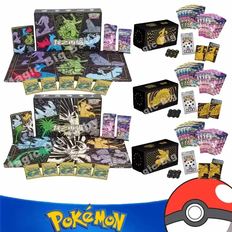 Pokemon Cards Original Trading PTCG Cartoon Chinese 6.0Nine Colors ...