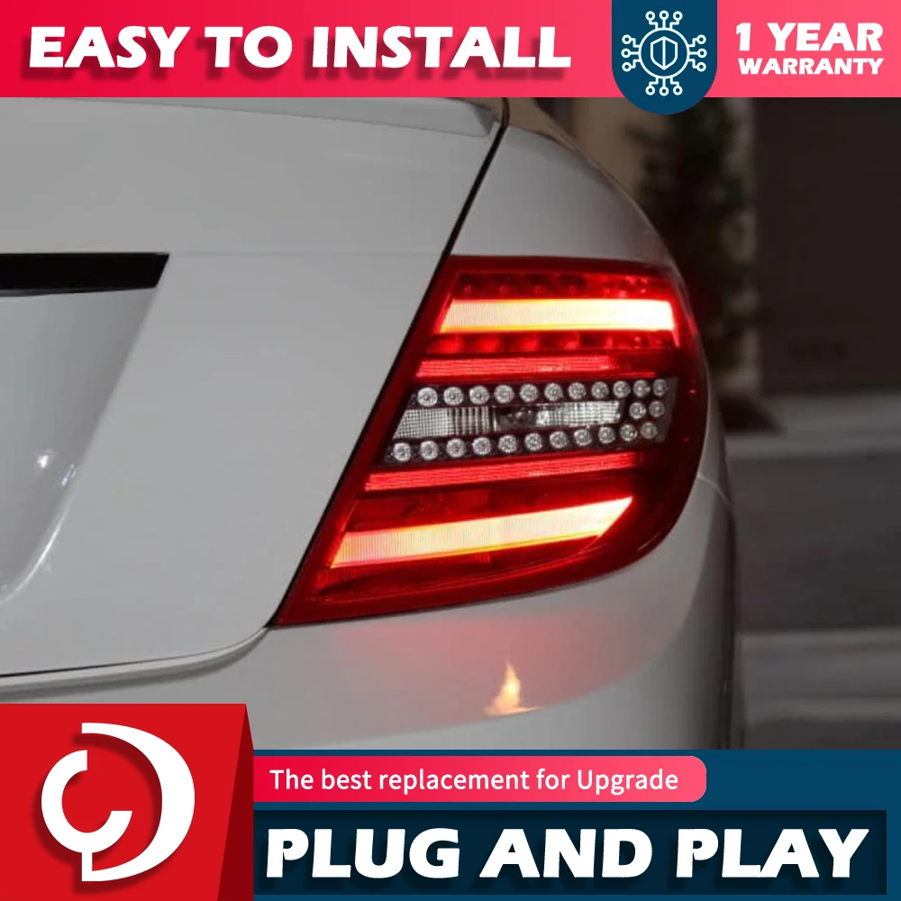 AKD-Car-Styling-for-Benz-W204-Tail-Lights-2007-2014-C180-C200-C220-C300 ...