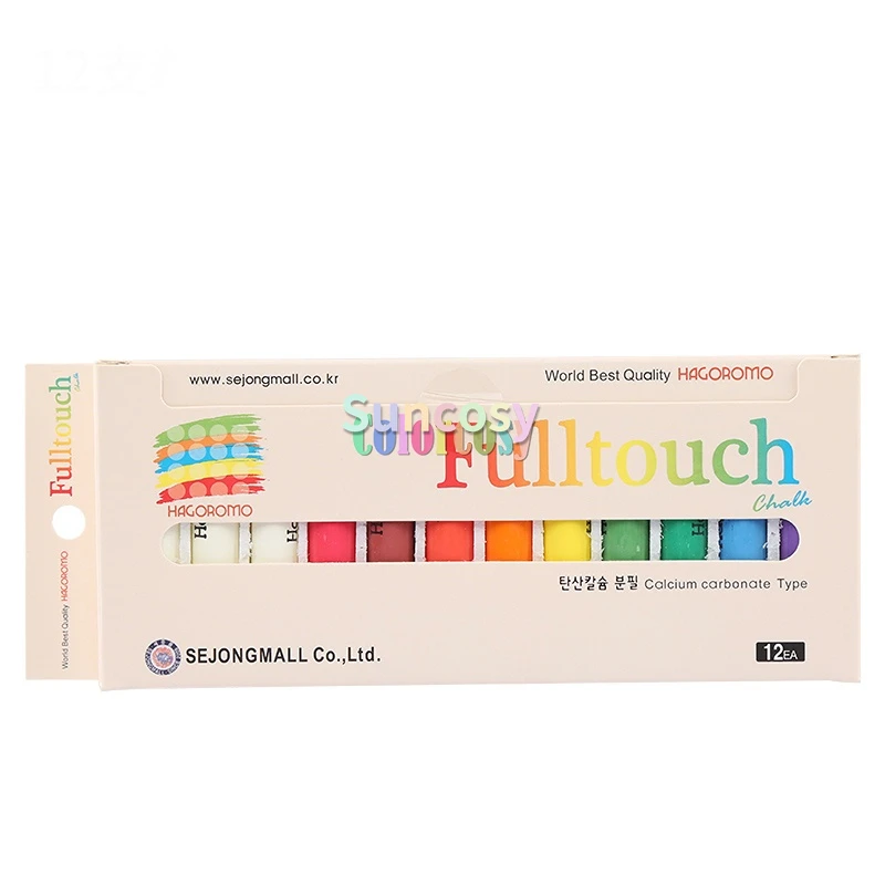 Hagoromo-Fulltouch-Color-Chalk-n-o-t-xico-mix-12-pcs-10-cores-1-caixa ...