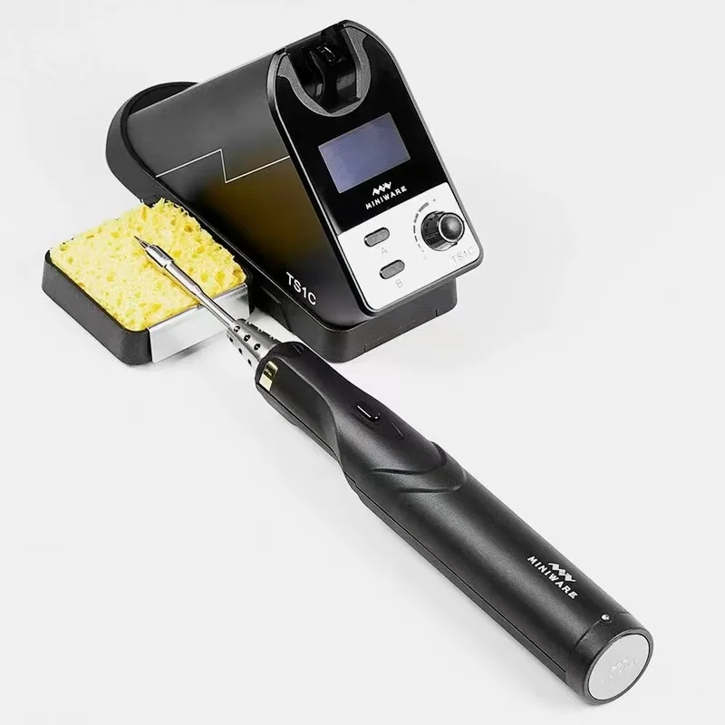Original-TS1C-MINIWARE-Cordless-Soldering-Control-Station-Mini-Solder ...