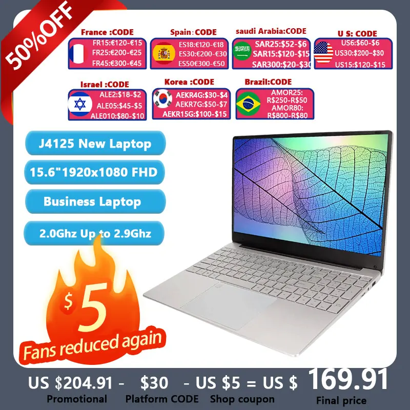 15.6 inch Laptop 16GB RAM 2TB SSD Windows10/11 Gaming Laptop With ...