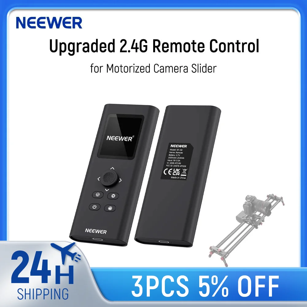 NEEWER-Upgraded-2-4G-Remote-Control-for-Motorized-Camera-Slider-Support ...