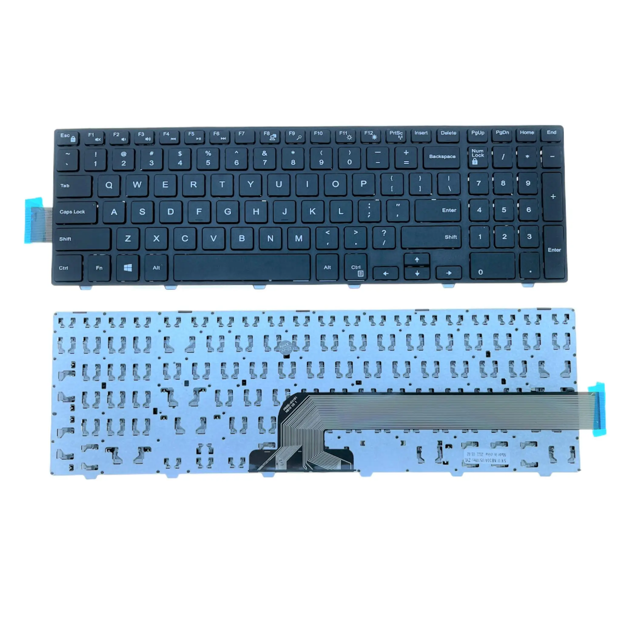 New Us Keyboard For Dell Inspiron 15 3000 5000 3541 3542 3543 5542 3550 5545 5547 3551 3552 3559 ...