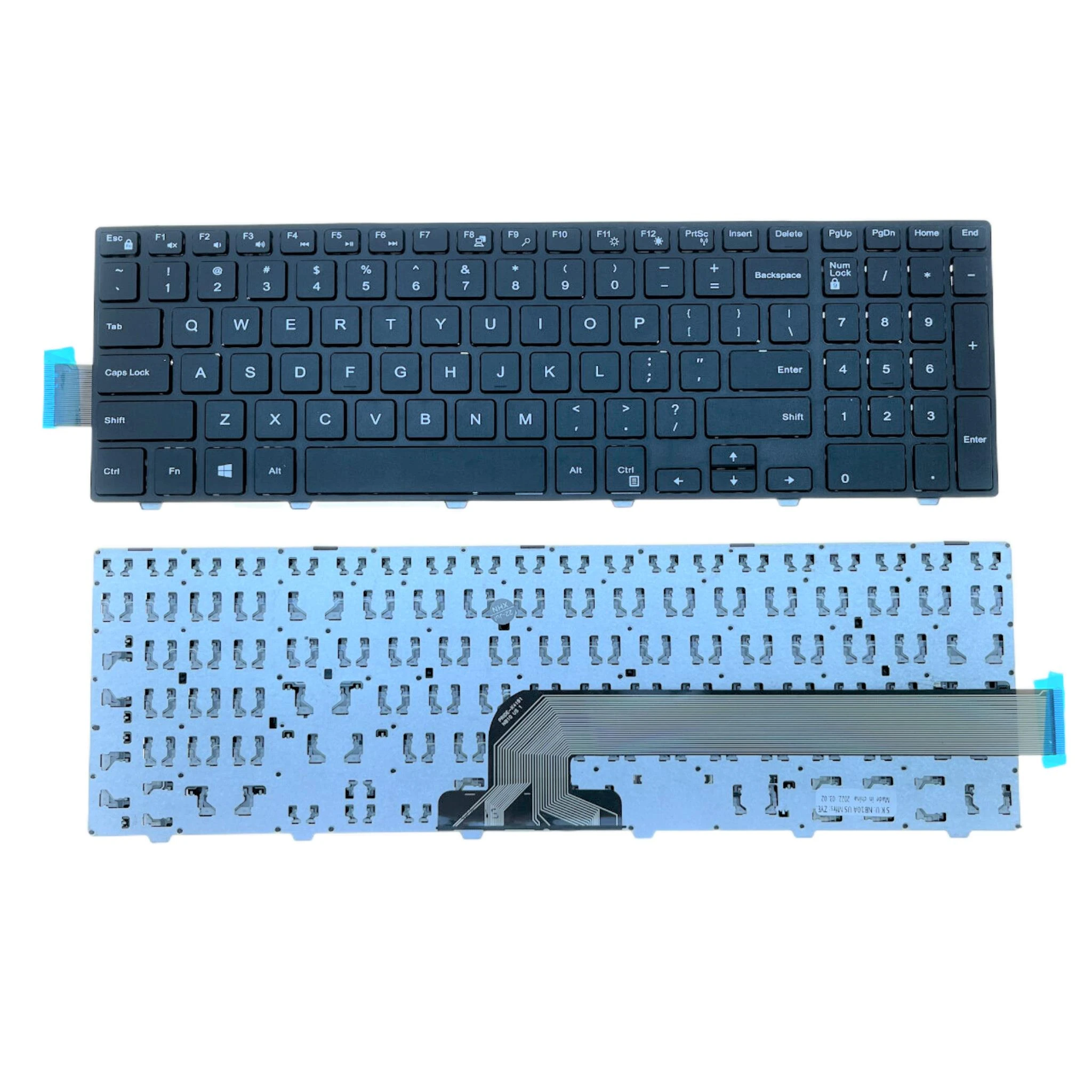 New Us Keyboard For Dell Inspiron 15 3000 5000 3541 3542 3543 5542 3550 ...