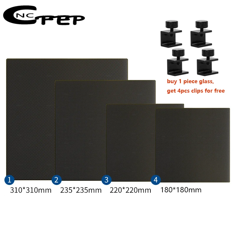 3D Printer Hotbed Ultrabase Heatbed Platform Square Build Surface Glass ...