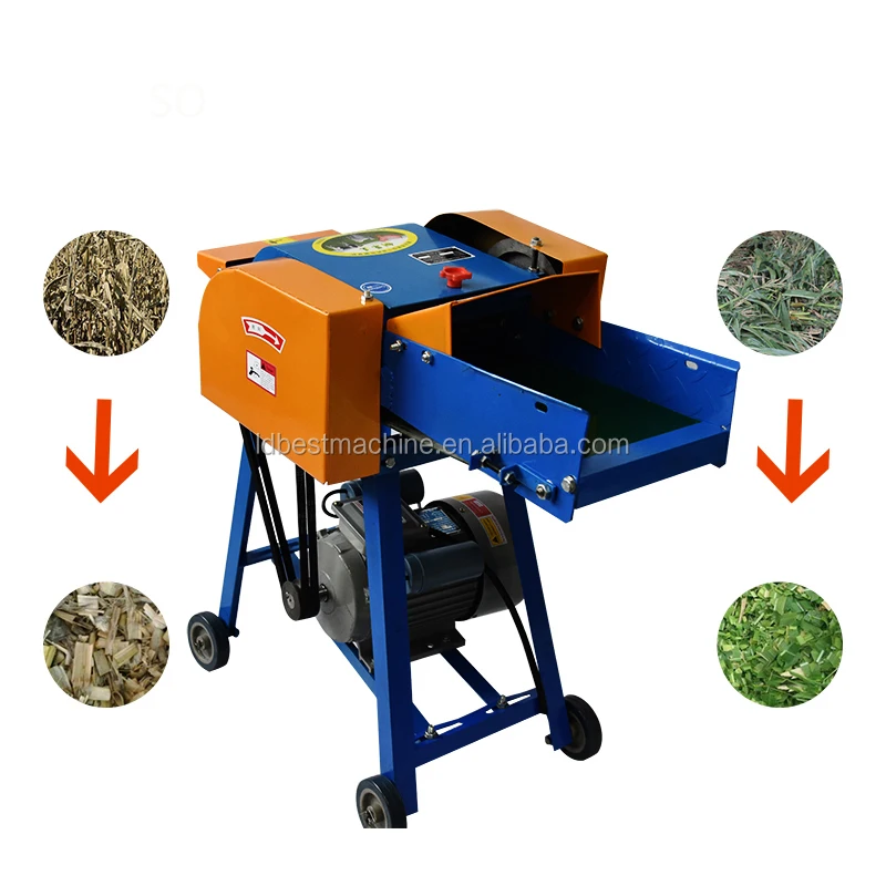 Mini-chaff-straw-crusher-poultry-animal-cattle-feed-making-grass ...