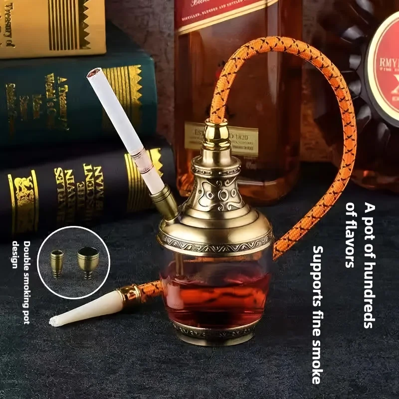 Cachimba de alta gama, pipa de agua, bolsa para tabaco, cachimba ...