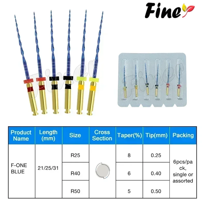 6pcs-Dental-Reciproc-Blue-Endo-Rotary-Files-Endodontic-Only-One-Root ...