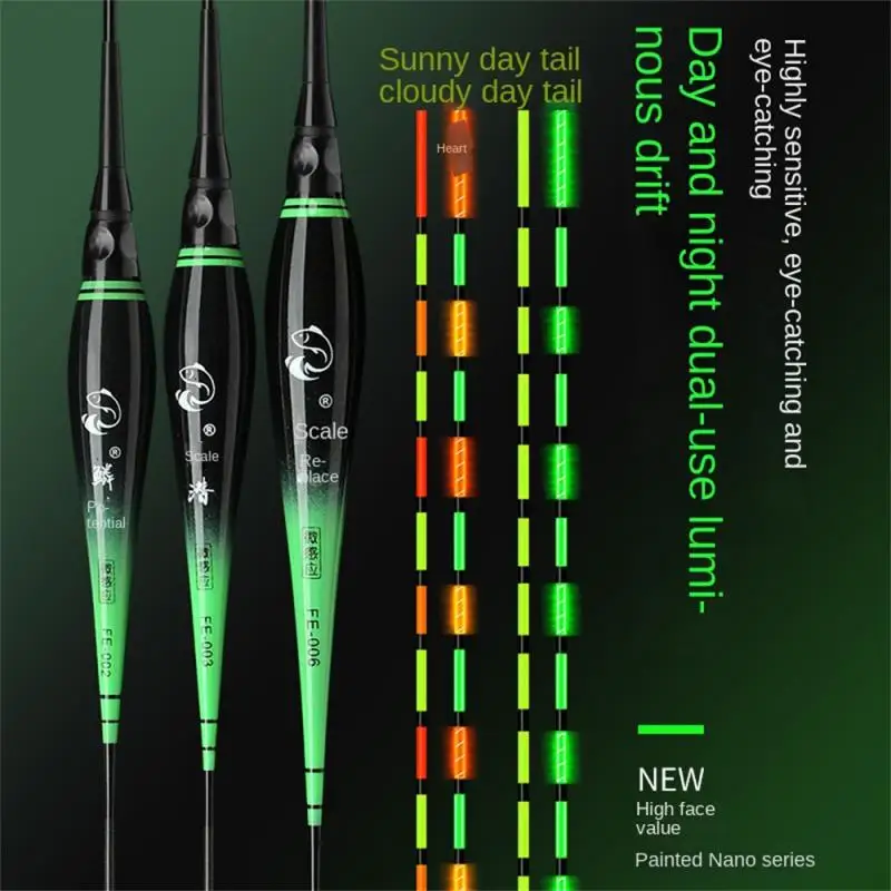 New-LED-Fishing-Electronic-Floats-Cloudy-Tail-Carp-Crucian-Carp-0-8g-2 ...