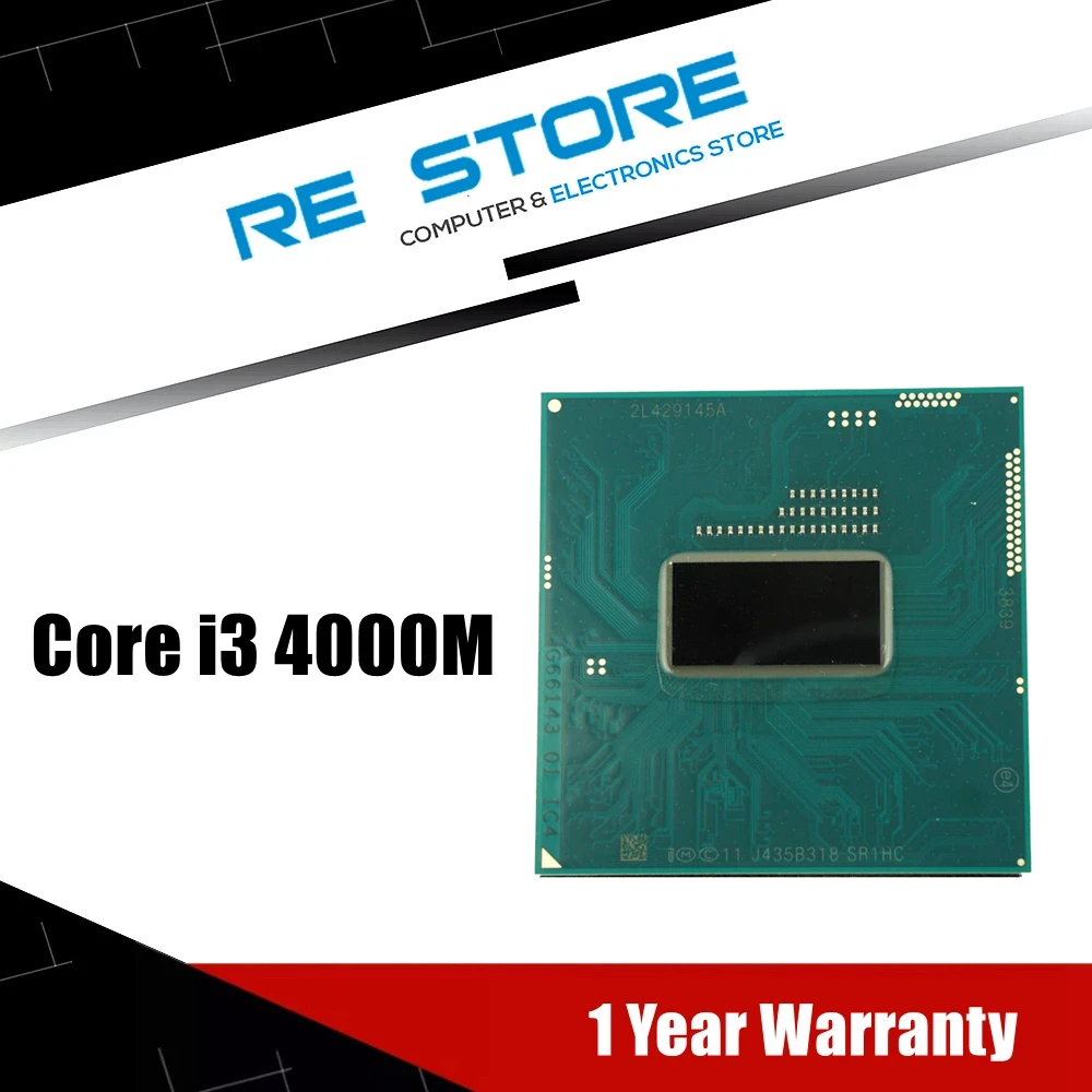 Procesador Intel Core i3 4000M SR1HC dual core 2,40 GHz notebook cpu ...