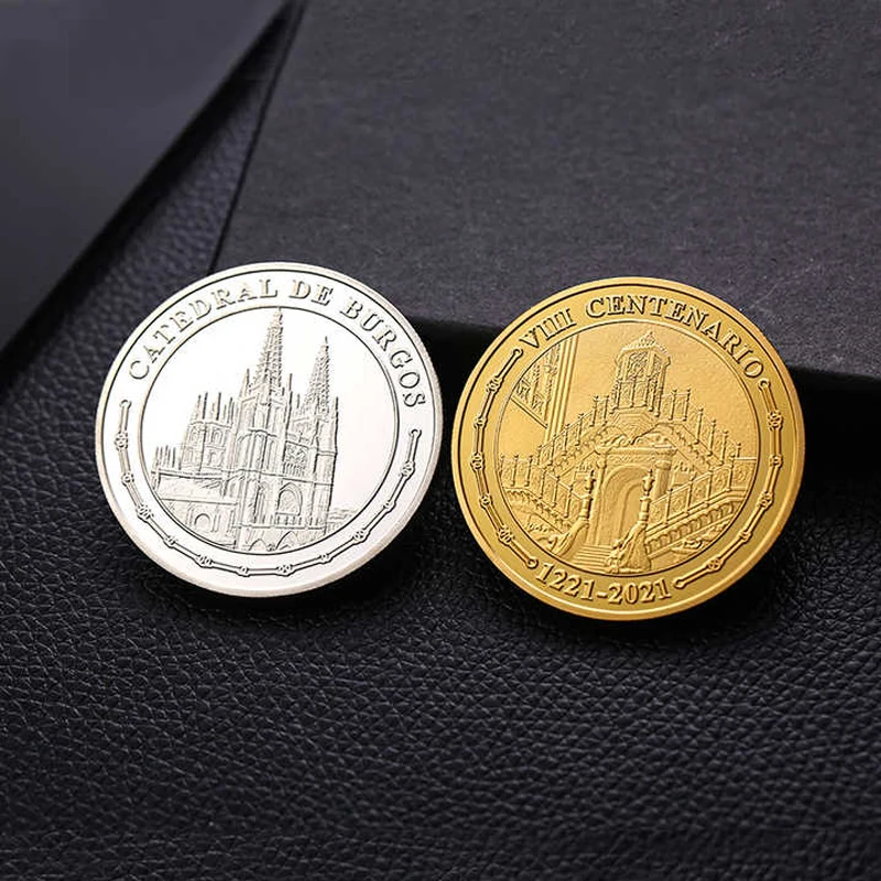 Custom-Your-Own-Logo-Shiny-Gold-Silver-Medallion-Metal-Challenge-Coins ...