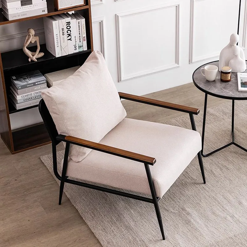 Minimalist-Adult-Living-Room-Chairs-European-Metal-Single-Lounge-Chairs ...