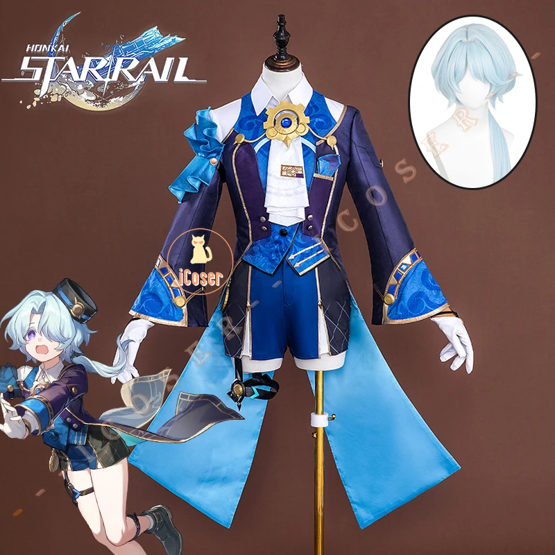 Honkai-Star-Rail-Misha-Cosplay-Costume-Wig-Uniform-Hat-Mikhail-Char ...