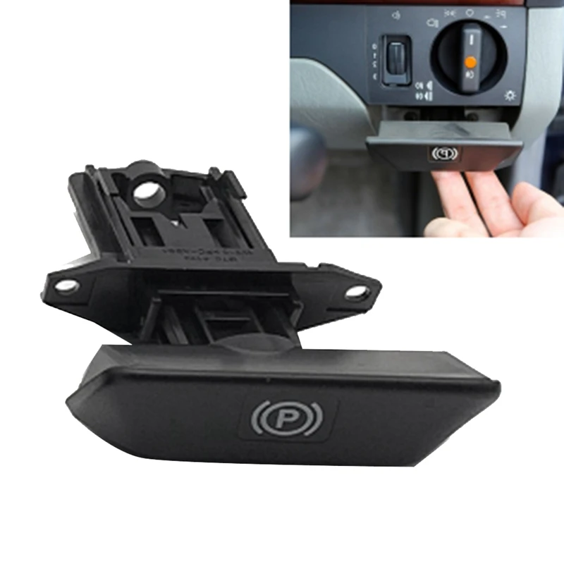 Car-Handbrake-Switch-Parking-Brake-Release-Handle-With-Base-For ...