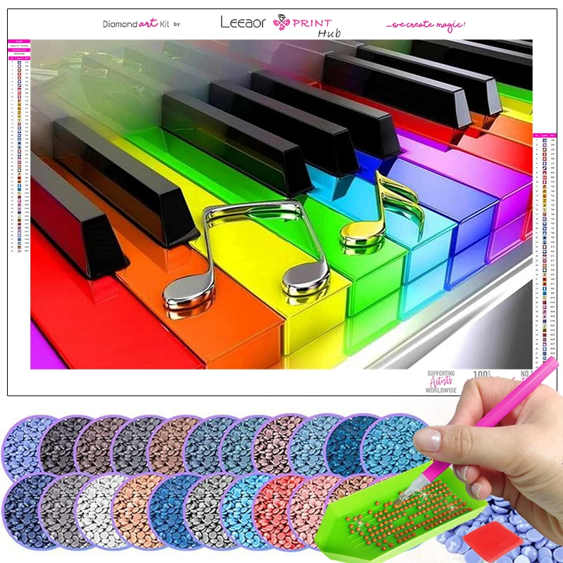 Colorful-Piano-Diamond-Painting-Art-Scenery-Full-Rhinestone-Diamond ...