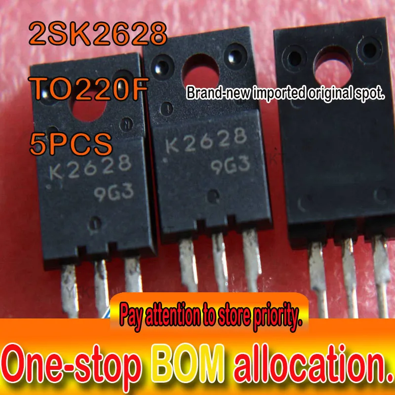 5PCS-New-original-spot-2SK2628-K2628-6A-600V-TO220F-n-channel-MOS ...