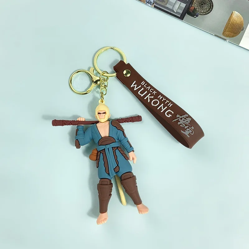 Game-Black-Myth-WuKong-Keychain-Sun-Wukong-Metal-Key-Chain-Keyring ...