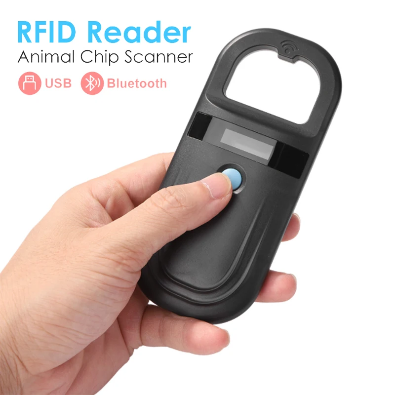 Handheld-Black-Pet-Microchip-Scanner-Animal-Chip-ID-Scanner-OLED ...