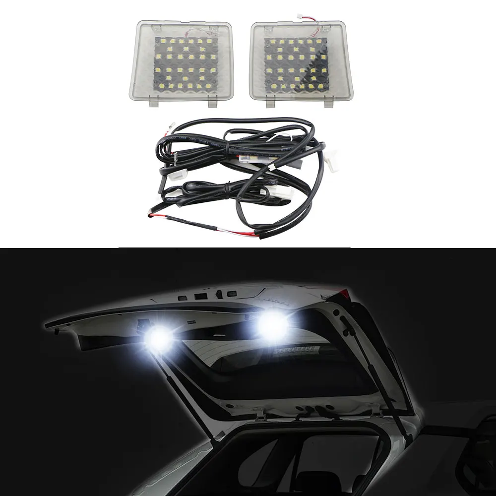 2Pcs LED Car Rear Cargo Trunk Light Tailgate Lamp Tail Suitcase Lights ...