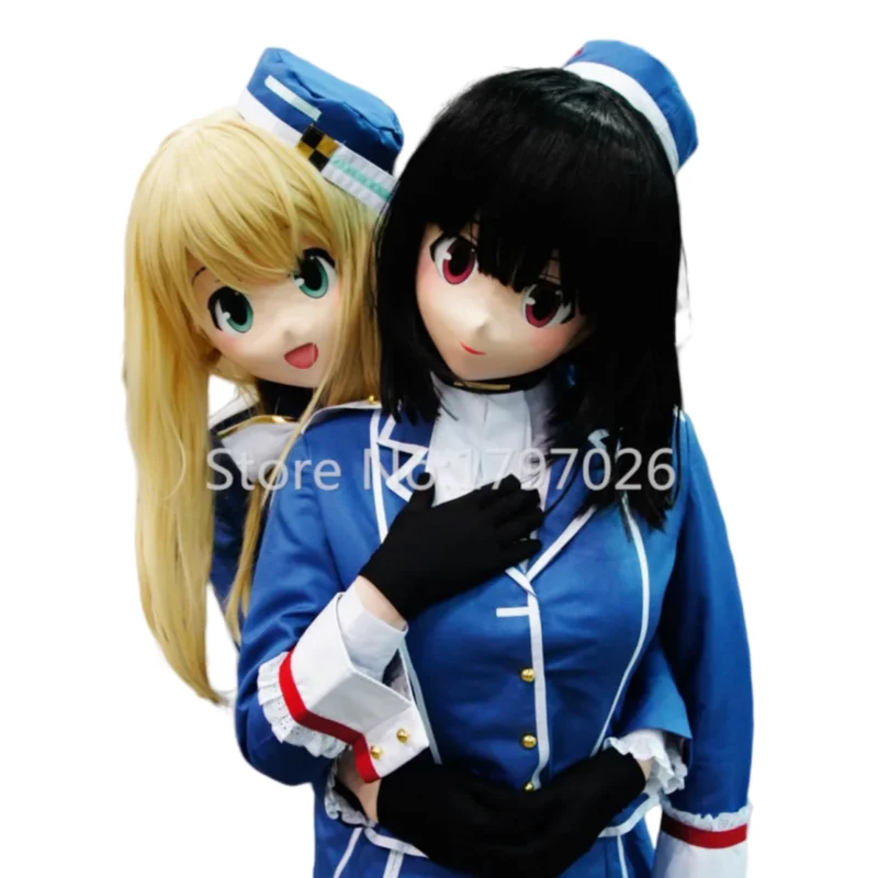 N06-Japan-KIGURUMI-Mask-Silicone-Rubber-Full-Face-Kigurumi-Masks ...
