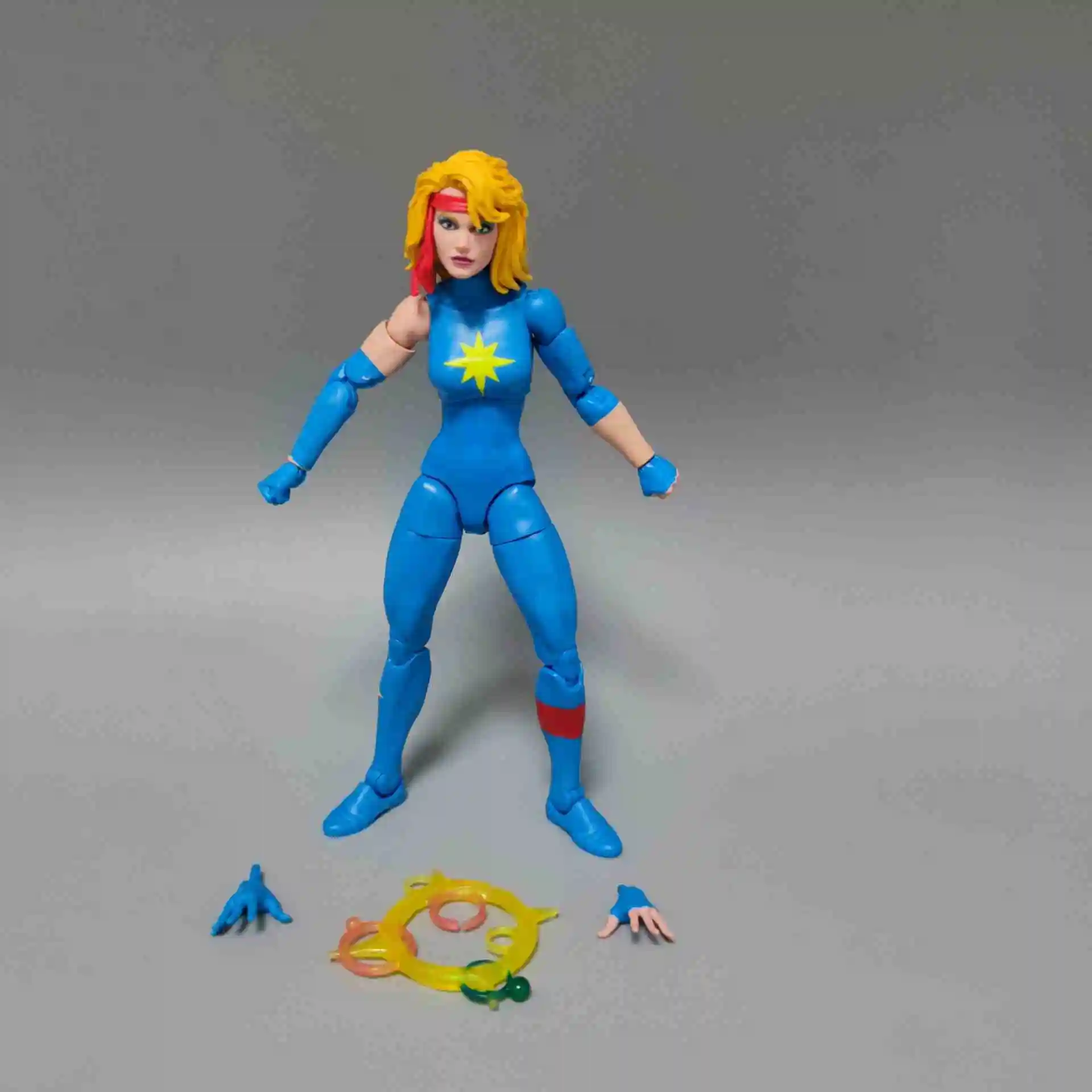 Figura de acción de Marvel Legends Sdcc Mojo Longshot Alison Blaire ...