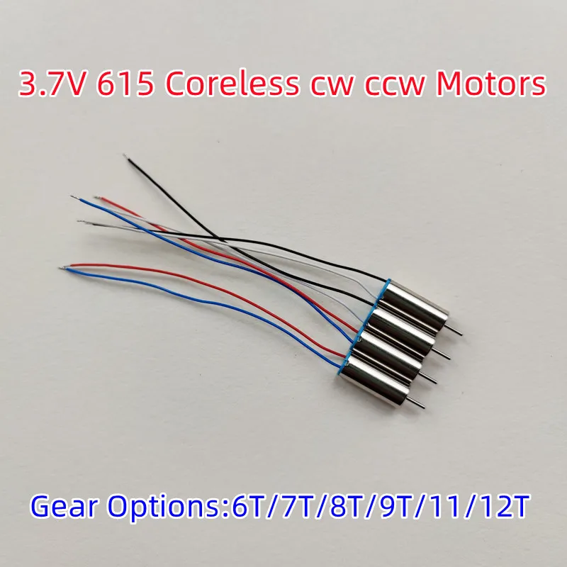 DC-3-7V-615-high-Speed-Coreless-Motor-RC-Drone-CW-CCW-Quadcopter-Spare ...