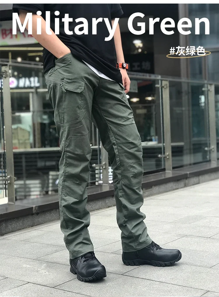 Executive-Officer-Tactical-Pants-Men-s-Elastic-Slim-Fit-Military-Pants ...