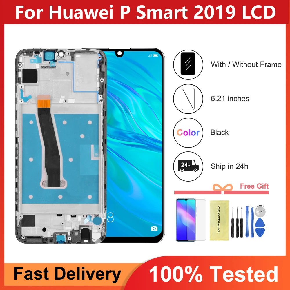 6-21-For-Huawei-P-Smart-2019-LCD-Display-with-Touch-Screen-Digitizer ...