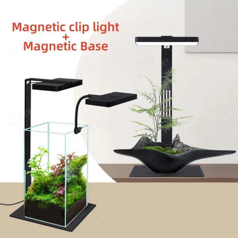 LED-Mini-9Pro-Magnetic-Clip-Light-Fish-Tank-Lighting-Equipment ...