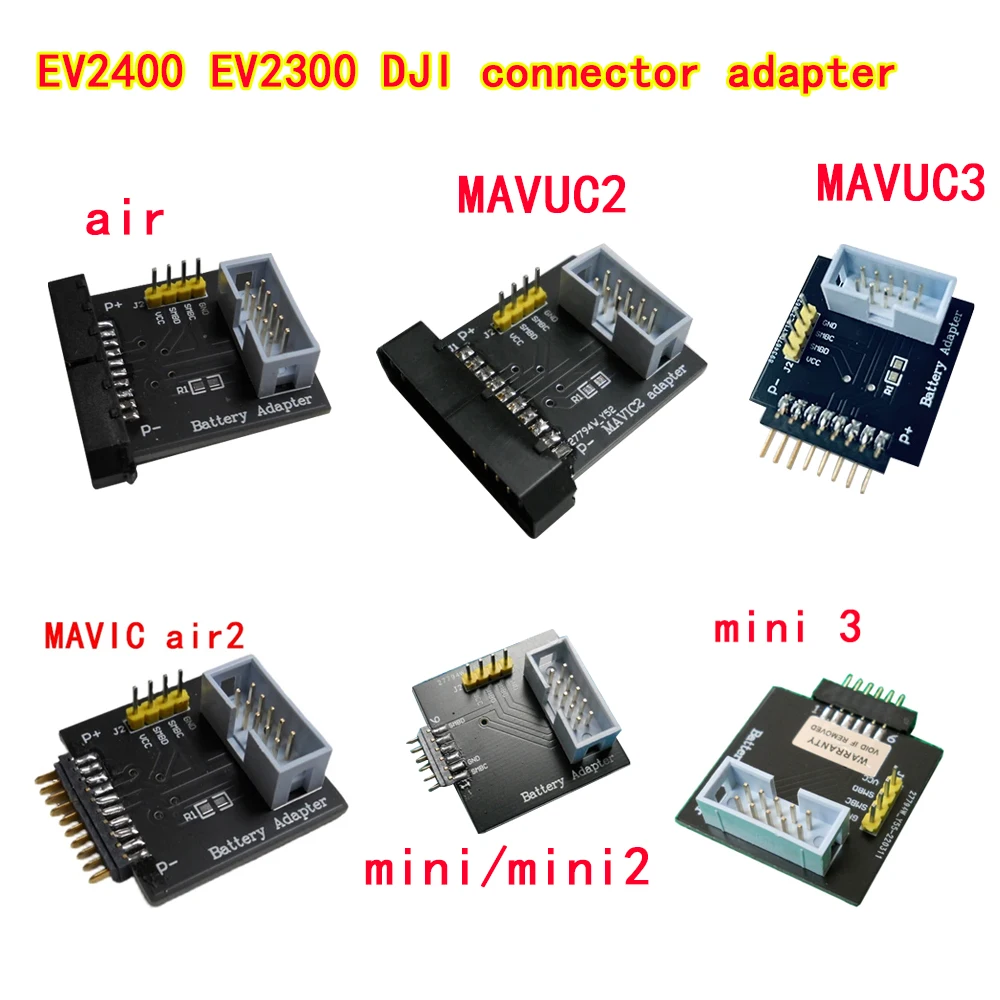 6Pcs-EV2400-EV2300-DJI-drone-battery-connector-adapter-AIR-MAVIC2 ...