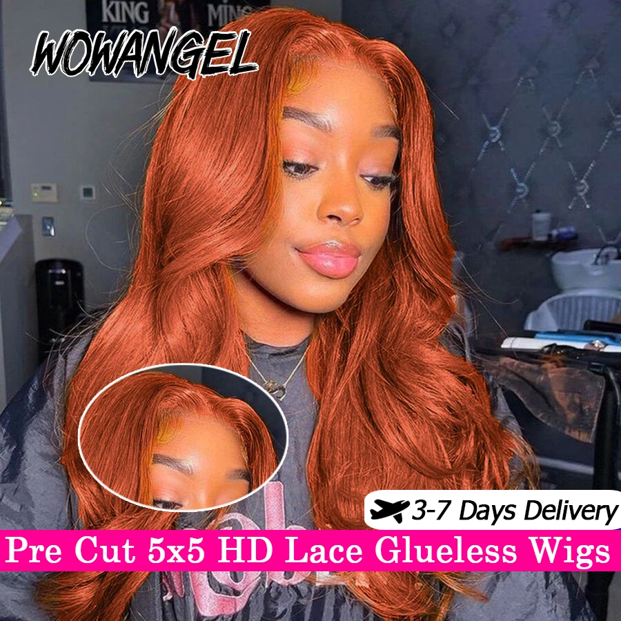 Wow-Angel-5x5-HD-Lace-Closure-Wigs-Body-Wave-Pre-Cut-Lace-Glueless ...